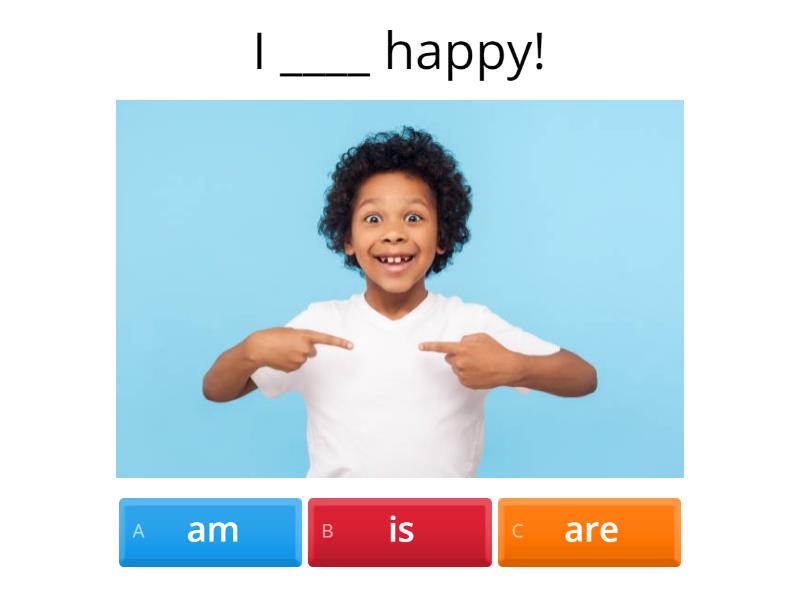 Verb to Be - Present Simple - Quiz