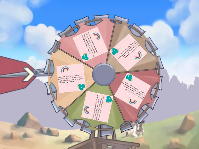 Sajak Berpusing - Spin the wheel