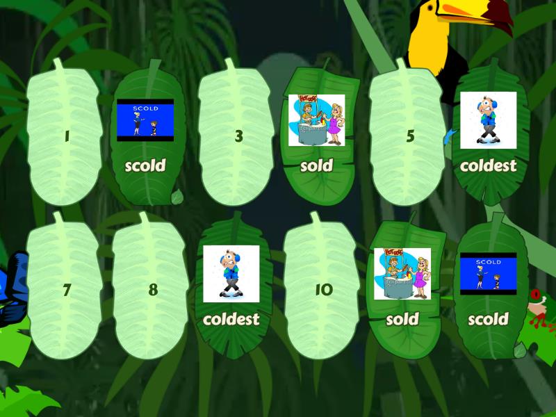 Glued Sounds: old, ost, olt - Parejas