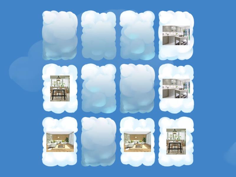 PARTS OF THE HOUSE - Matching pairs