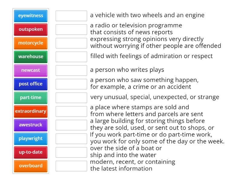 Spelling Lesson #3.2 (parte 2) - Match up