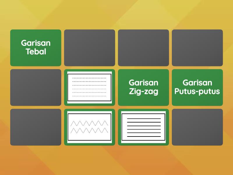 JENIS GARISAN. - Matching pairs