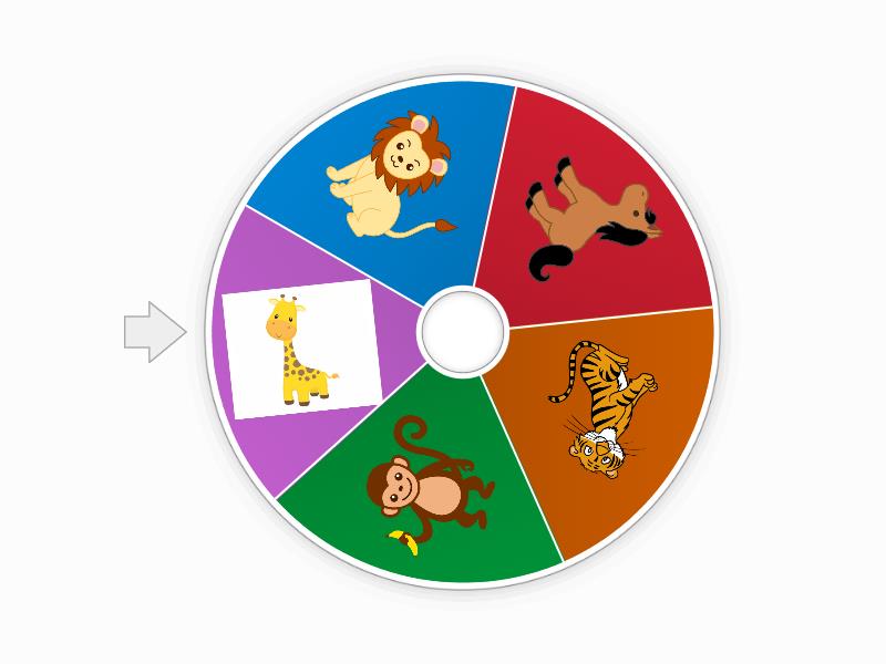 Animal Spinner - Spin the wheel