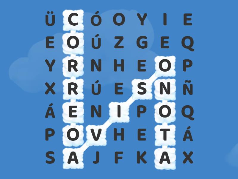 Sopa de palabras - Wordsearch