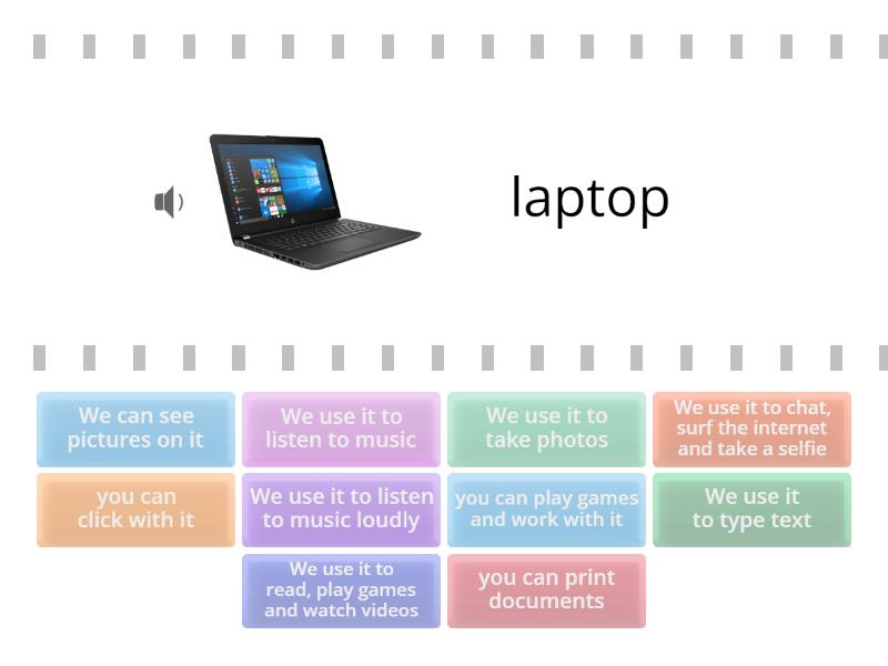 gg2 unit 3.1 technology - Find the match