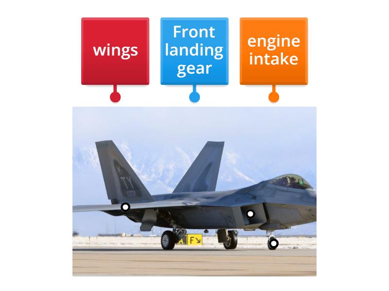 airplane - Labelled diagram