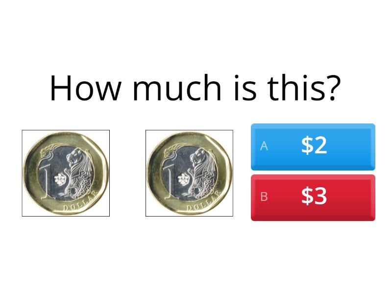Money Combinations (Notes and Coins) - Quiz