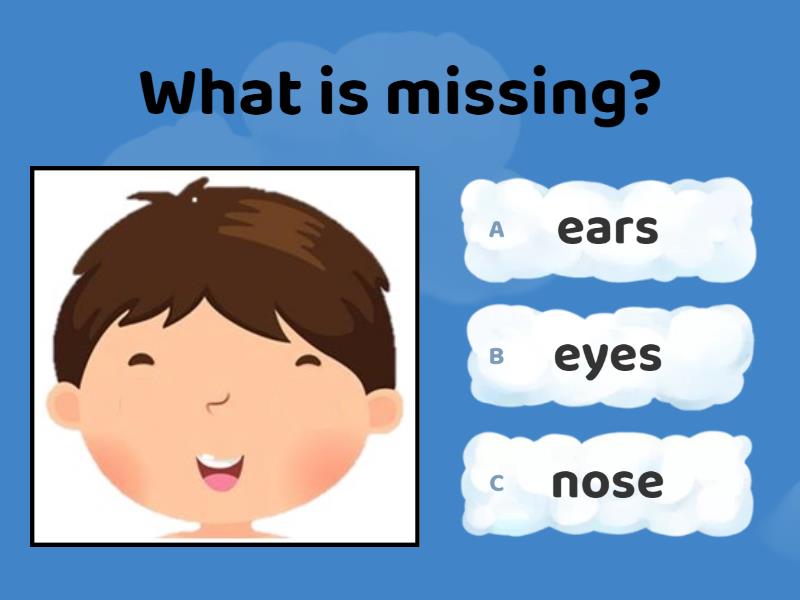 Find the Missing Body Part - Quiz
