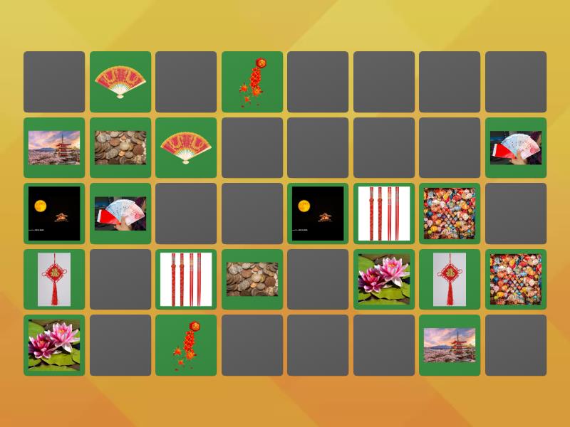 chinese new year - Matching pairs