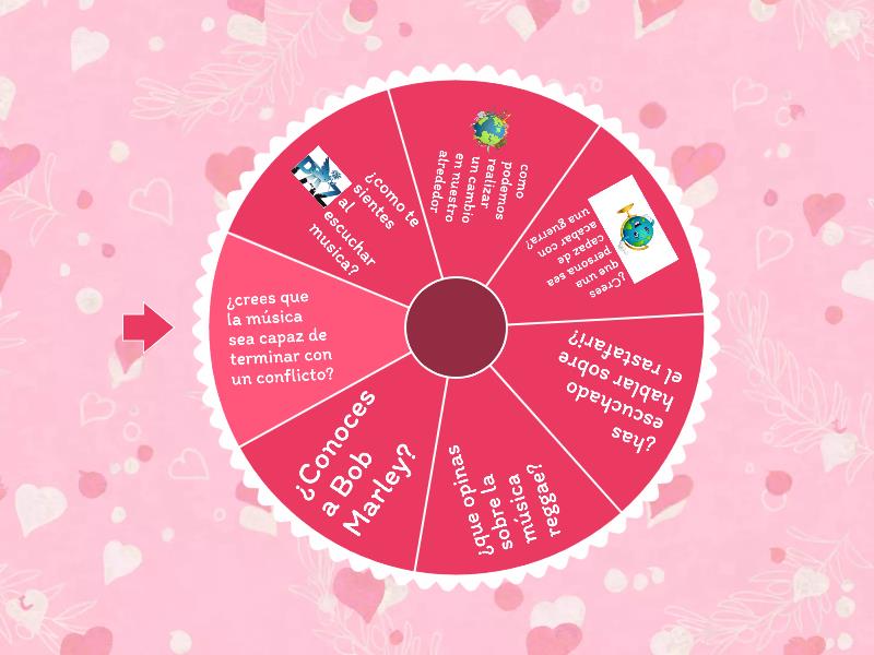 Paz en el mundo - Random wheel