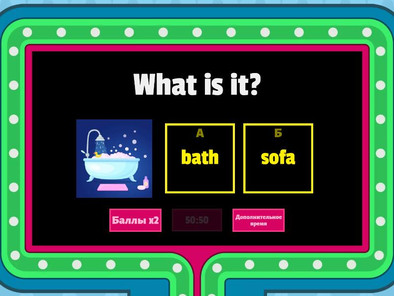 Kids Box Unit 4 (1st lesson) - Gameshow quiz
