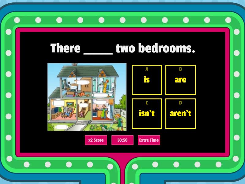 THERE IS THERE ARE PARTS OF THE HOUSE - Gameshow quiz