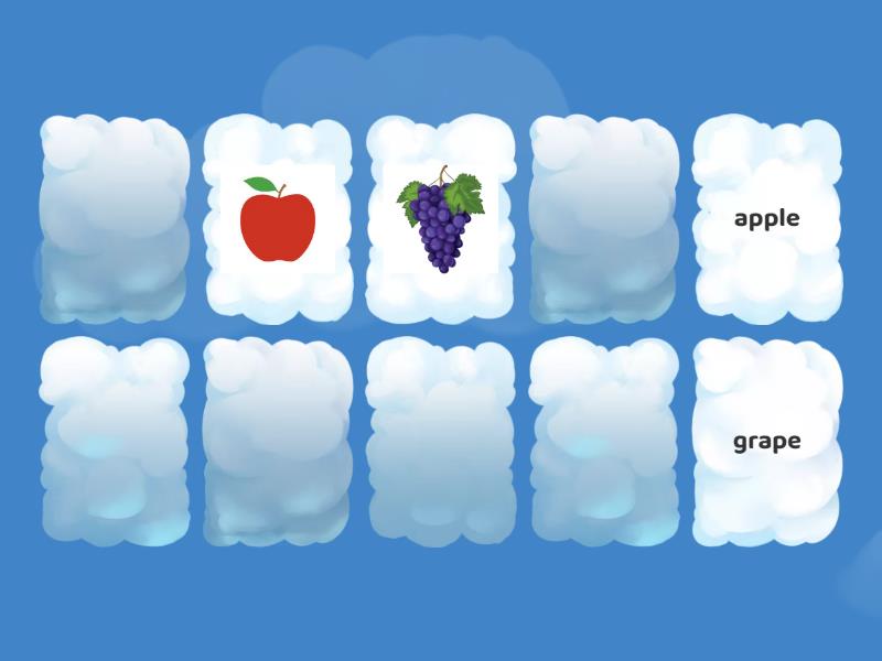 Flipping card - Matching pairs