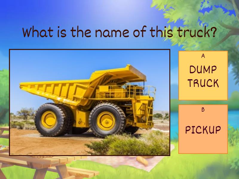 TRUCKS - Quiz