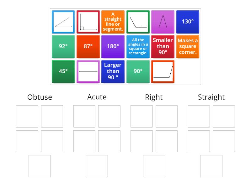Angles Sort - Group sort