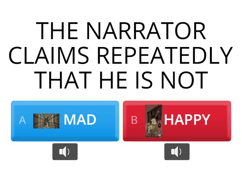 The Tell-Tale Heart - Quiz - Questionário