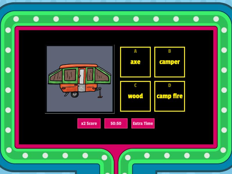 Camping Quiz 2 - Gameshow quiz