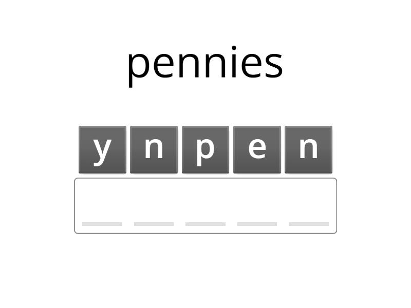 Week 32 Spelling - Anagram