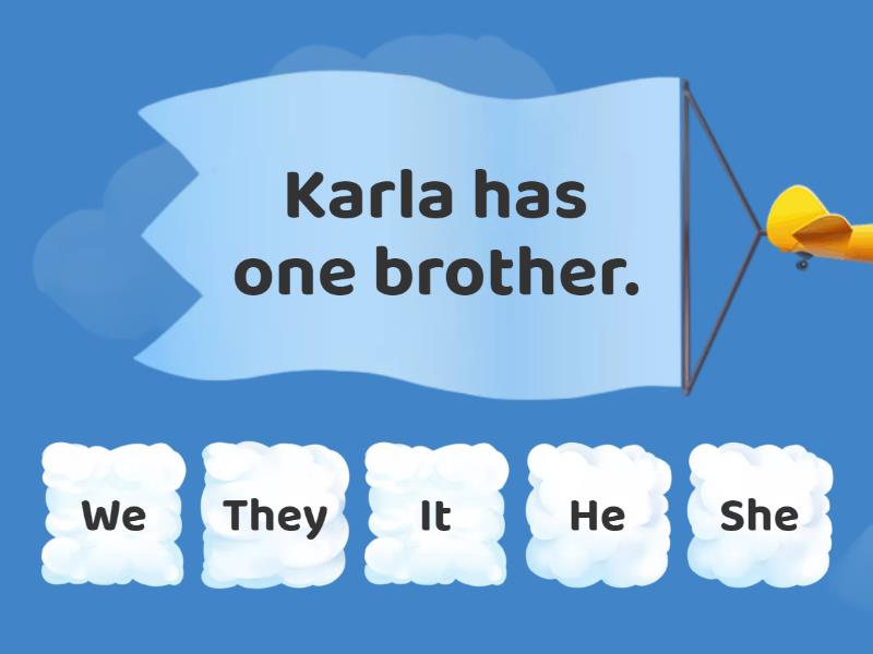 Pronouns - Find the match Pronouns - Find the match
