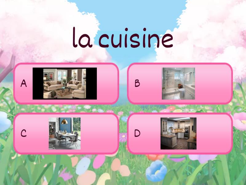 Vocabulaire de la maison - Quiz