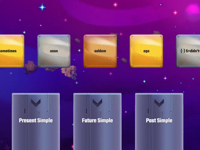 tenses simple - Speed sorting