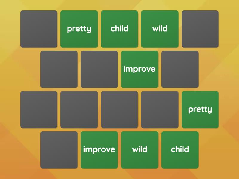 whole word reading lesson 3b - Matching pairs