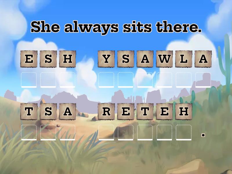 2 PRESENT SIMPLE TO PAST SIMPLE - Anagram