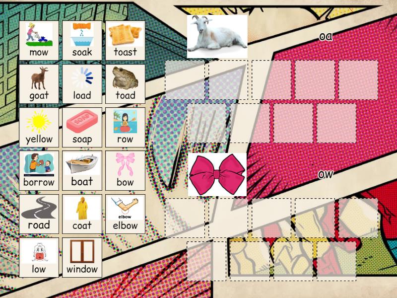 Oxford Phonics 3 unit 7 - Group sort