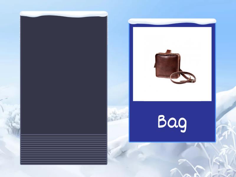 Clothes - Speaking cards