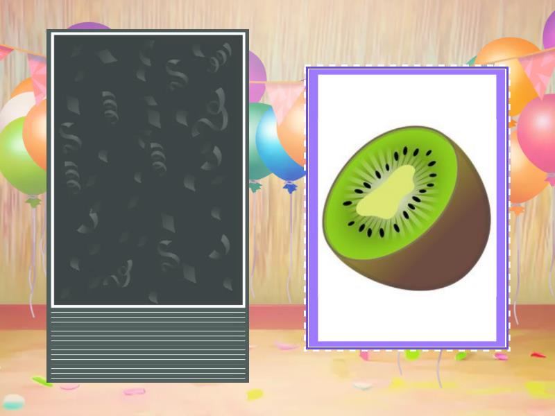 Frutas - Speaking cards