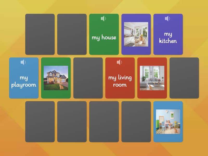 My House - Matching pairs