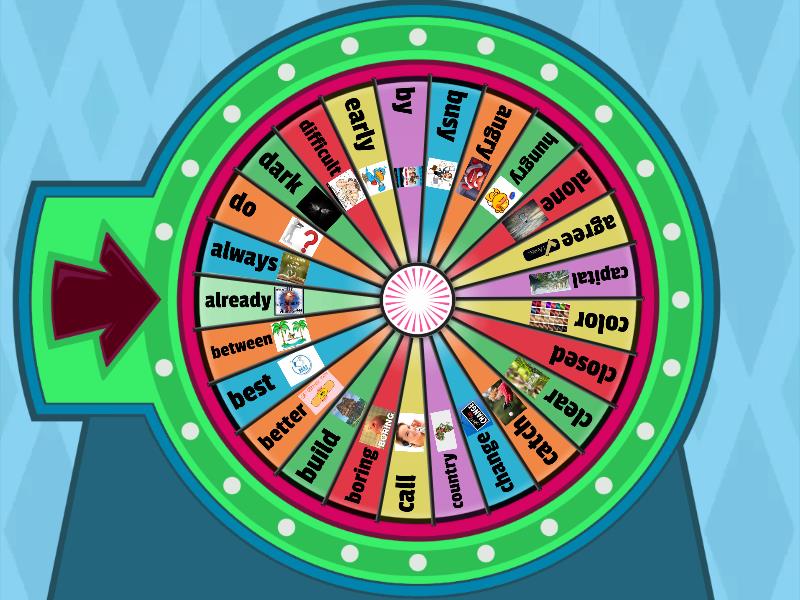 BAND1 activity 100 words - Random wheel