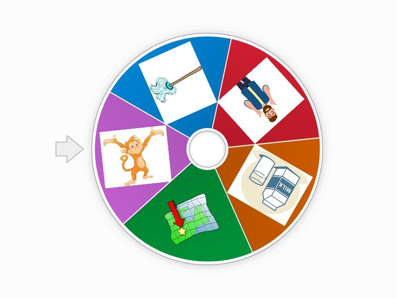 letter M - Spin the wheel