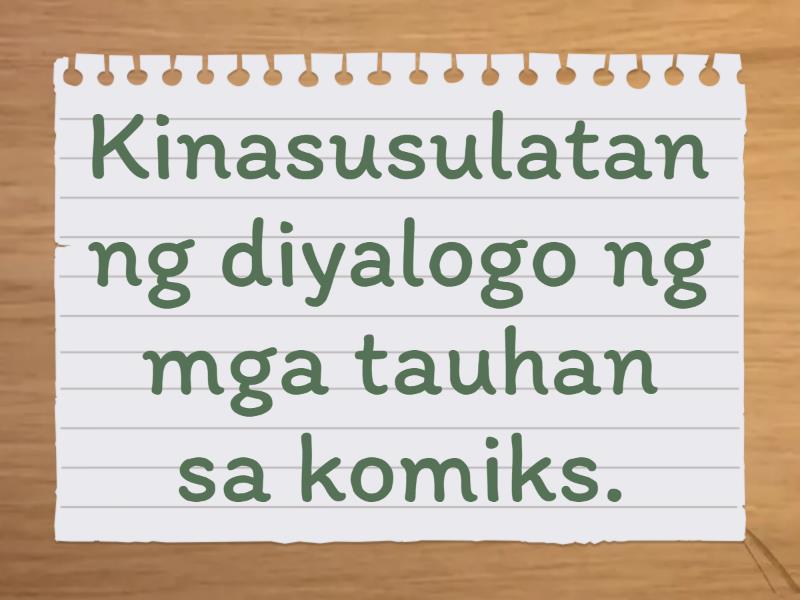 QUIZ 1-FILIPINO 8 - Flash cards