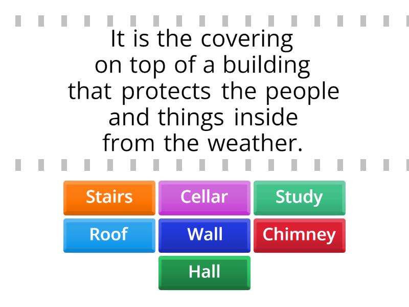 The house (class 6) - Find the match