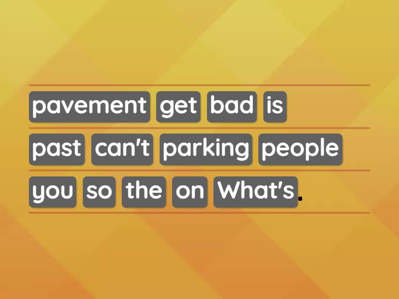 Emphatic Structures - Unjumble