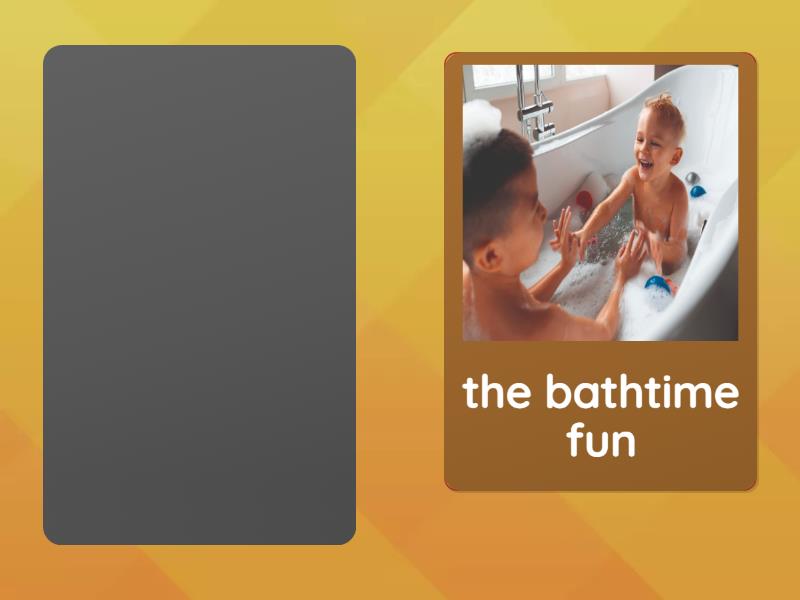 Bathtime Fun - Speaking cards