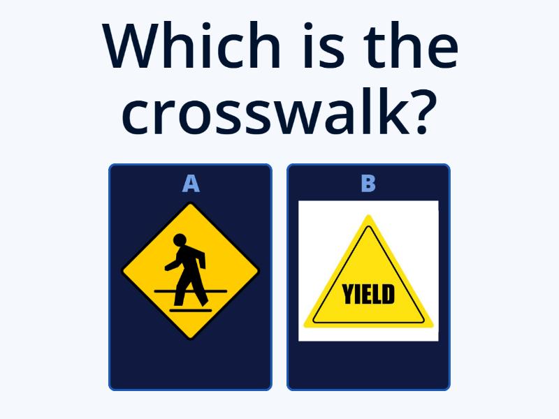Receptive Community Signs and Symbols - Quiz