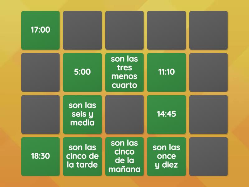 las-horas-matching-pairs