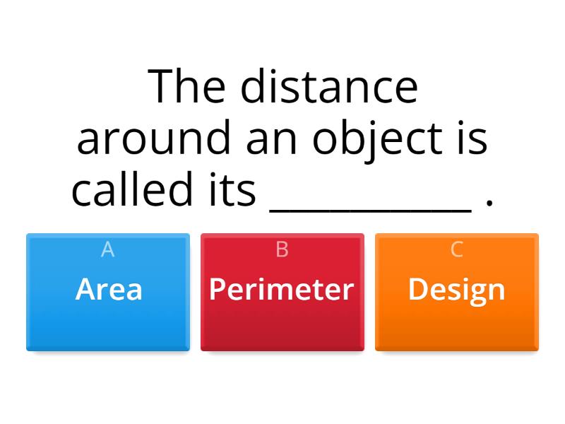 Perimeter grade 4 - Quiz