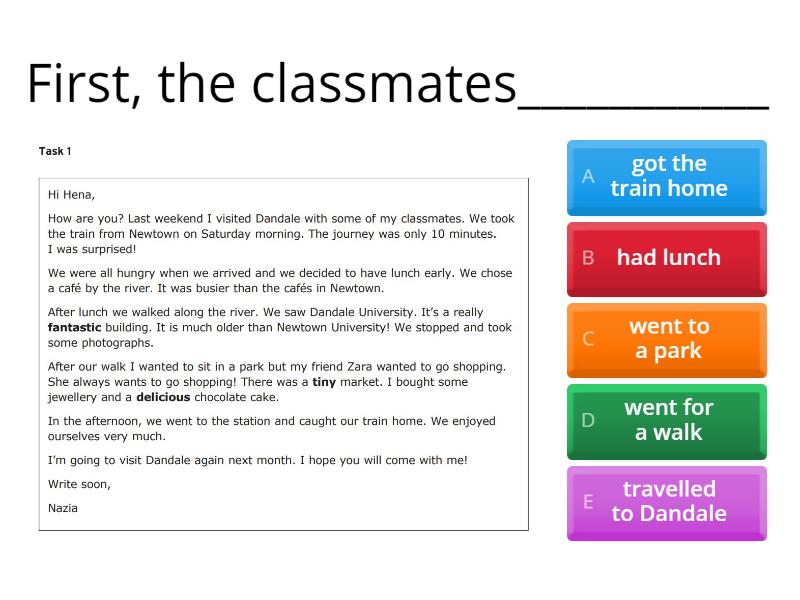 Trinity Reading Entry 2: paper 6 - Quiz