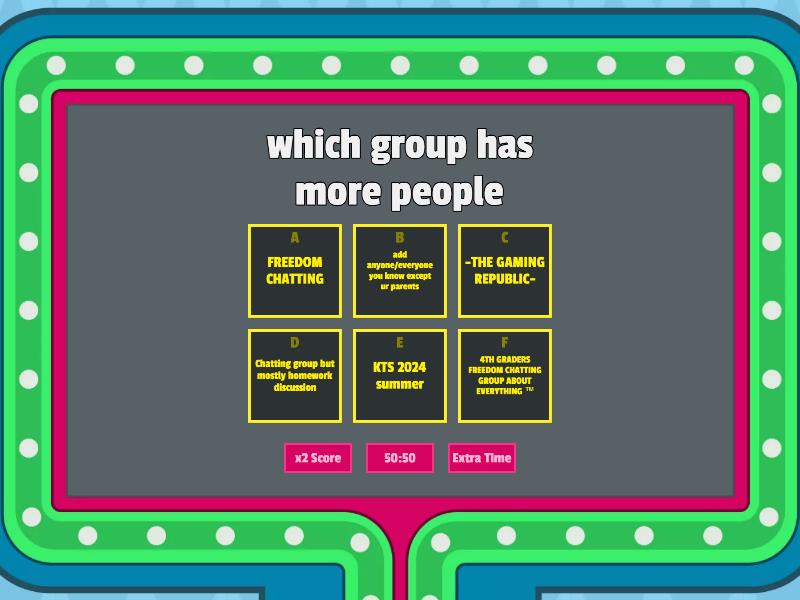 Quiz Gameshow Quiz