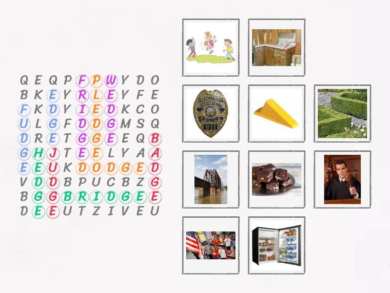 UFLI 70 DGE - Wordsearch