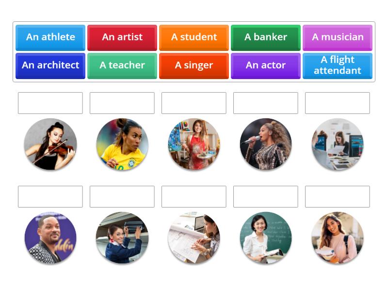 A1 | Occupations - Part I - Match up