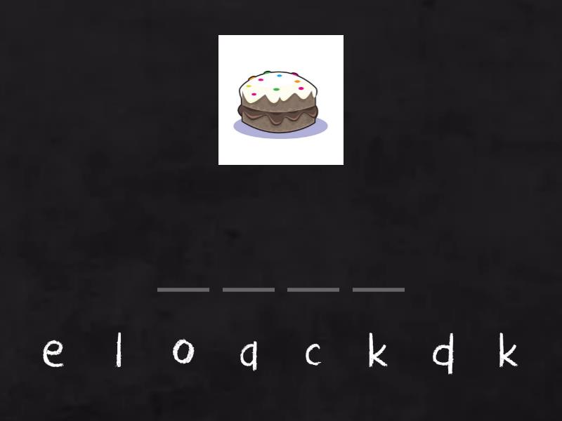 Power Up 1 Unit 4 Before the test ex 1 - Spell the word