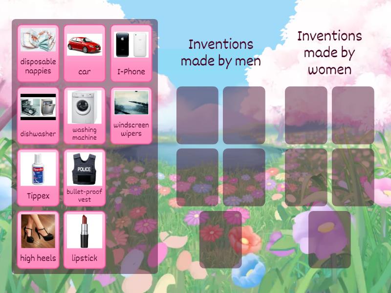 Inventions - Group sort