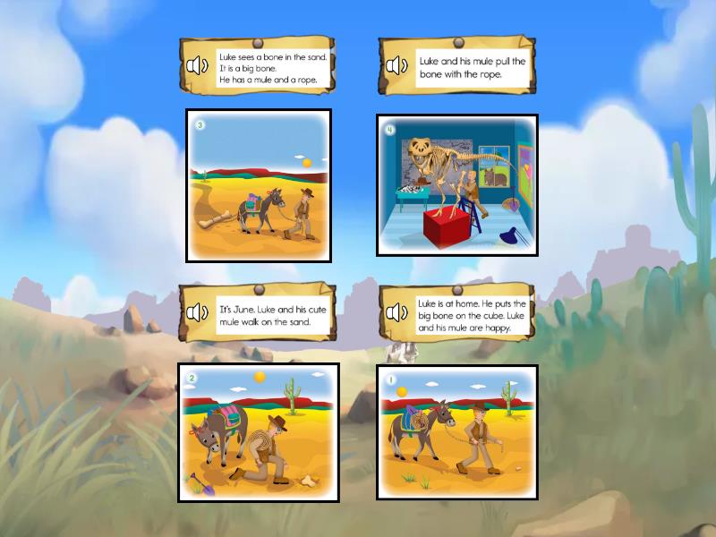 Story: Luke and the Bone_3 - Unscramble