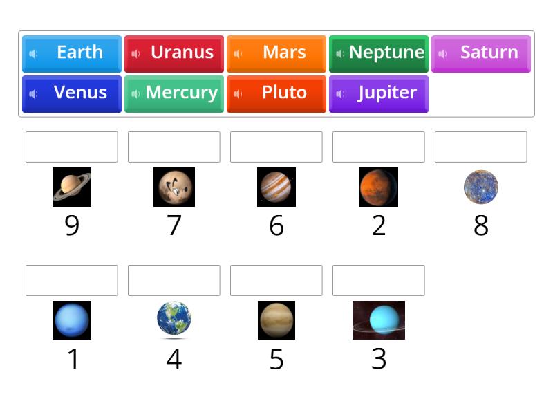 Planets - Match up