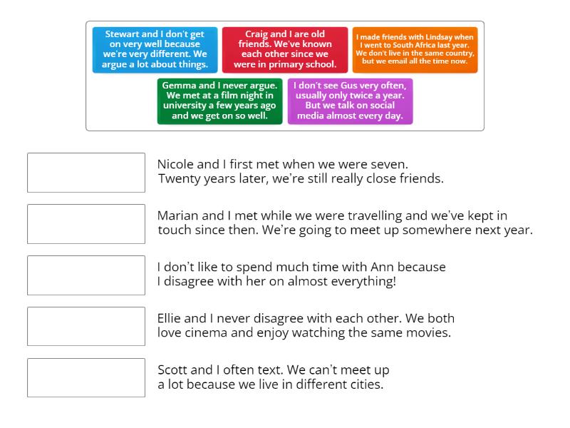 Roadmap A2+. Unit 9A - Une las parejas