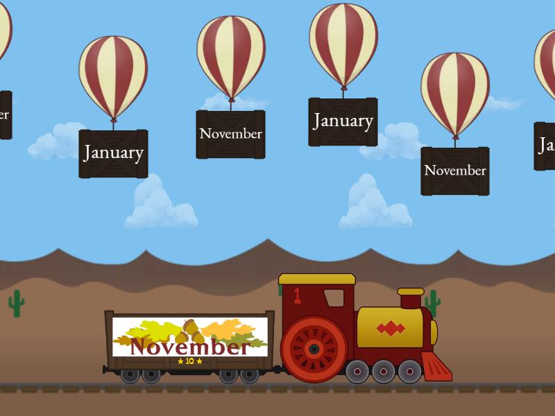 months - Balloon pop